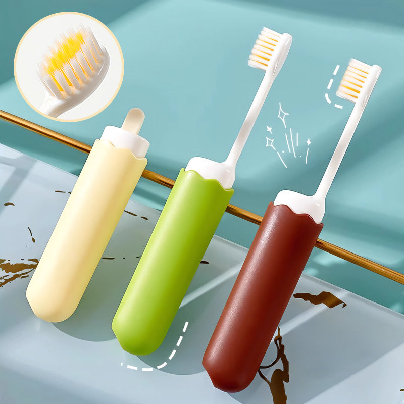 Foldable Travel Toothbrush – rexemall
