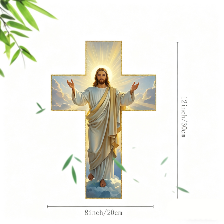 Retro Jesus Christ Wall Cross Decor – rexemall